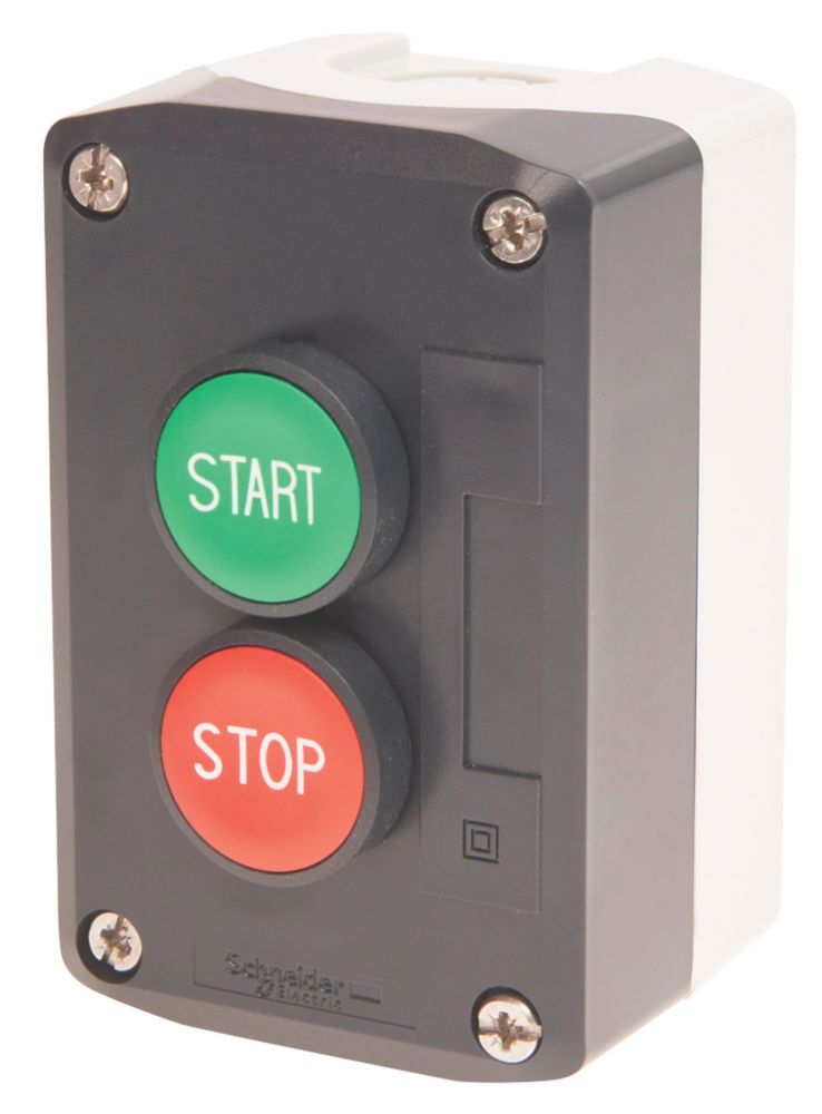 Schneider Electric XALD215 Double Pole Flush Push-Button Complete ...