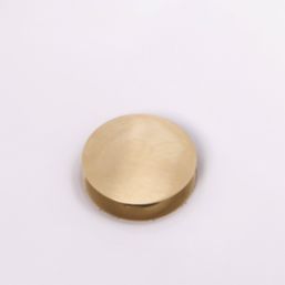 ETAL Freeflow Brushed Brass Round Head Bath Overflow Filler Tap With ...