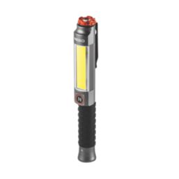 Nebo Big Larry 3 LED Torch & Worklight Black 600lm - Screwfix