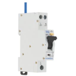 British General 40A 30mA Type A DP B Curve Bidirectional RCBO Double Pole - Screwfix