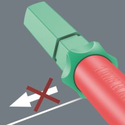 Wera Kraftform Kompakt Extra Slim 1 Tool Finder VDE Interchangeable Insulated Screwdriver Set 8 ...