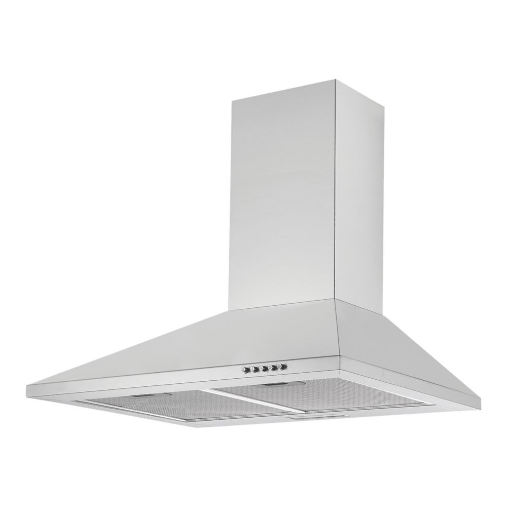 Refurb Essentials Chimney Hood Stainless Steel 598mm - Screwfix