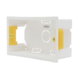 Tower 2-Gang Dry Lining Box 47mm - Screwfix