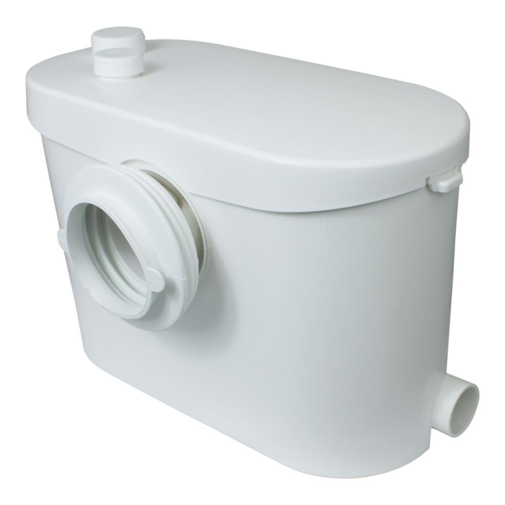 Flomasta Macerator WC & Bathroom Side Outlet 400W 220-240V - Screwfix