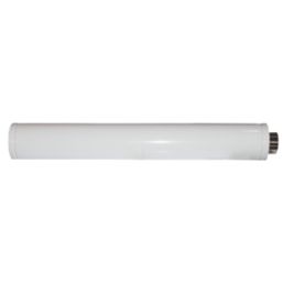 Grant White Balanced Vertical Flue Extension 180mm x 950mm - Screwfix