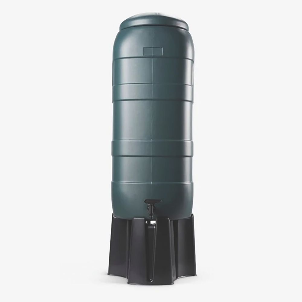 Straight PLC Rainsaver Water Butt Kit Green 100Ltr - Screwfix