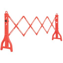 Olympia Tools 90-820 Portable Safety Barrier Red 250-2500mm - Screwfix