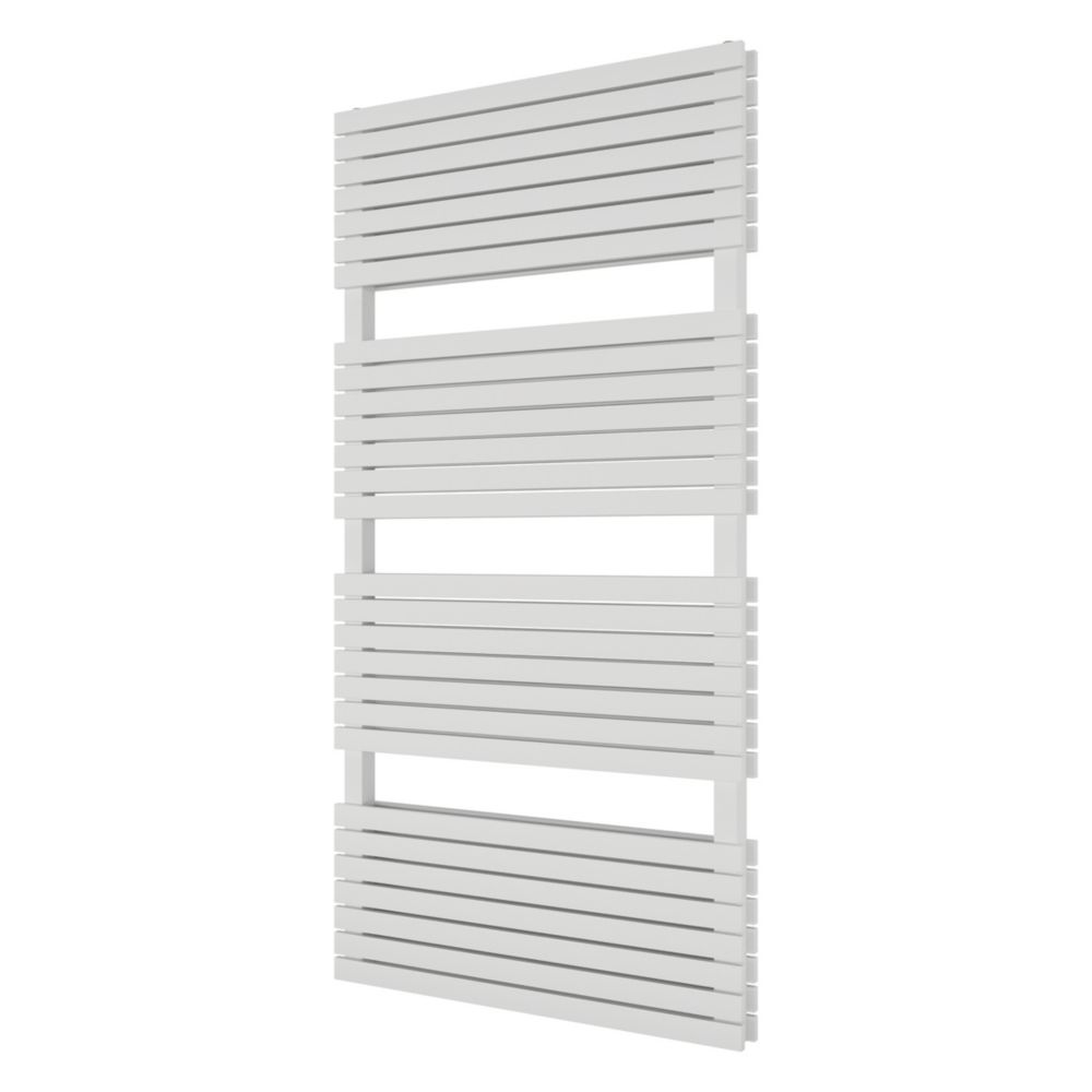 Ximax Watson Duplex 1185mm x 600mm 3932BTU White Vertical Towel ...