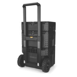 Toughbuilt StackTech 3 Piece Rolling Toolbox Set - Screwfix