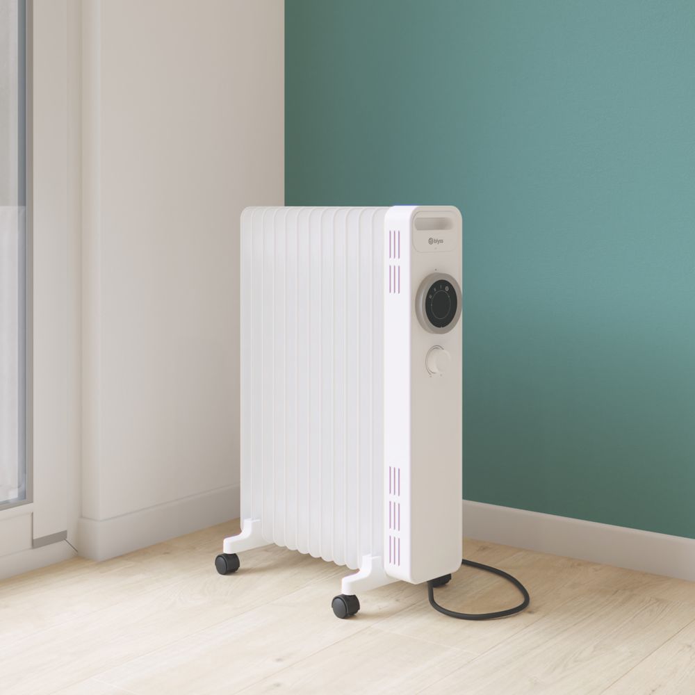 Refurb Blyss NY2513-24M 2500W Electric Portable Oil-Filled Radiator ...