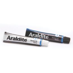 Araldite 2-Part Epoxy Adhesive Tubes Opaque 15ml - Screwfix