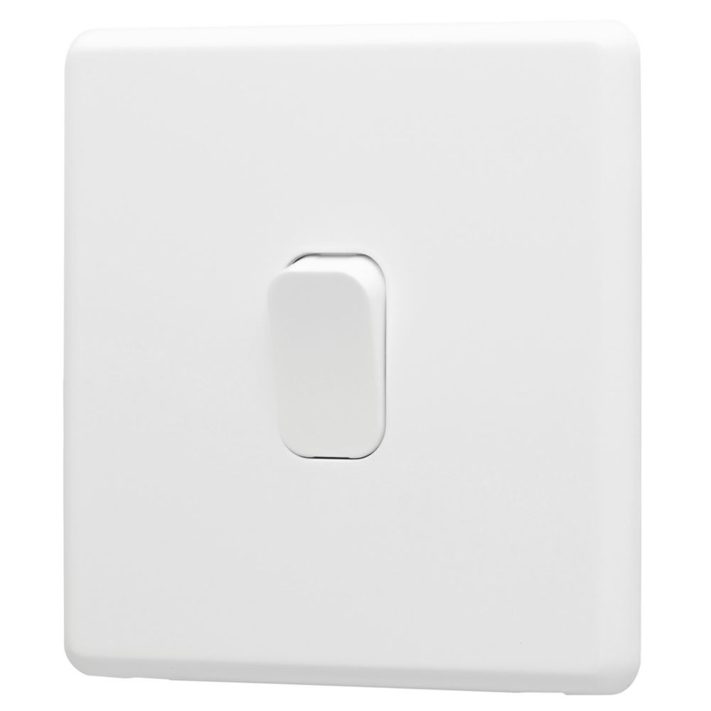 Arlec 10A 1-Gang Intermediate Switch White - Screwfix