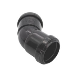 FloPlast Push-Fit Bend Black 135° 32mm - Screwfix