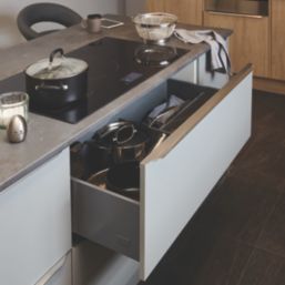 Essentials Soto Deep Drawer Box Matt Grey 1000mm - Screwfix