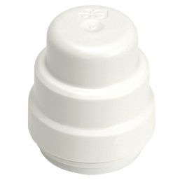 JG Speedfit Plastic Push-Fit Stop End 10mm - Screwfix
