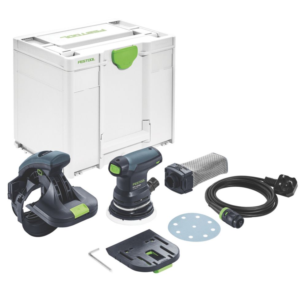 Festool ES-ETS 125 REQ-Plus 125mm Electric Edge Sander 230V - Screwfix