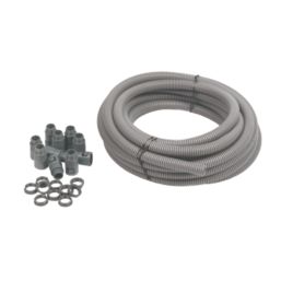 Adaptaflex Flexible Conduit 20mm x 10m Grey - Screwfix