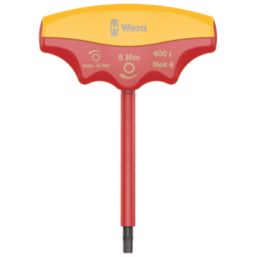 Wera 400 i Torque VDE Insulated Indicator Hex 4.0mm x 90mm - Screwfix