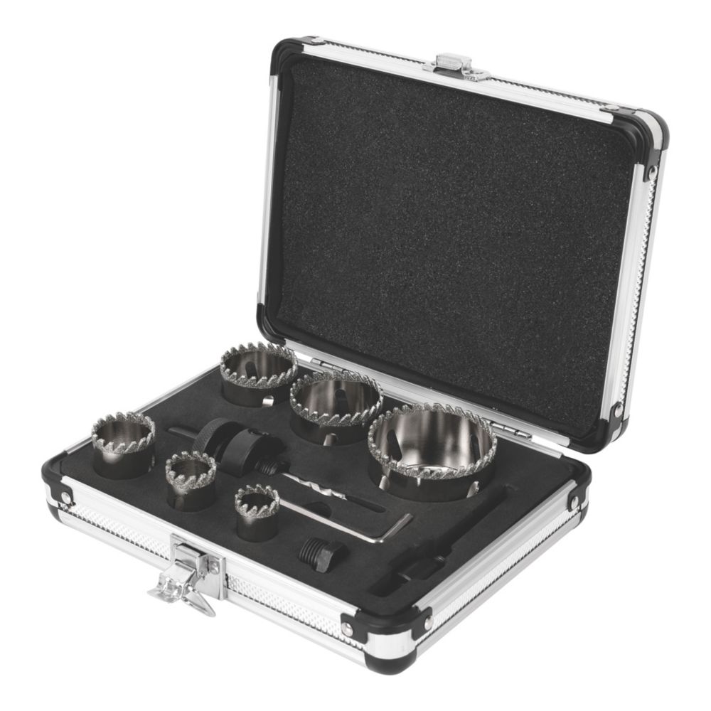 Titan Diamond 6 Saw Tile Holesaw Set Screwfix