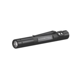 LEDlenser P2R Work Rechargeable LED Torch Black 110lm - Screwfix