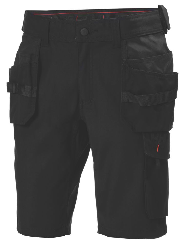 Helly Hansen Oxford Construction Shorts Black 34" W - Screwfix