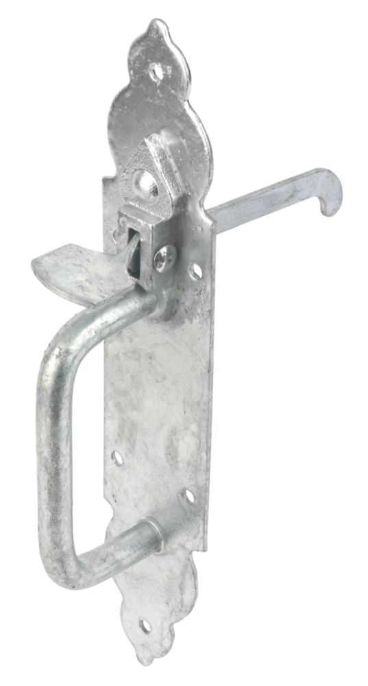 GateMate Suffolk Latch Silver 263mm - Screwfix