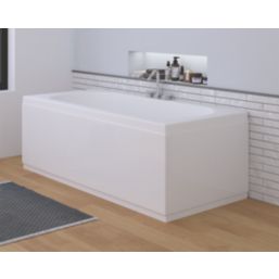 Highlife Bathrooms Halite Adjustable Front Bath Panel 1600mm Gloss ...