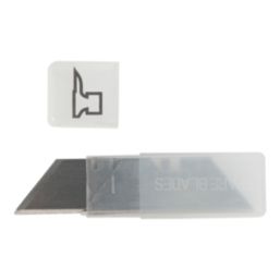 Forge Steel Straight Utility Knife Blade 10 Pack - Screwfix