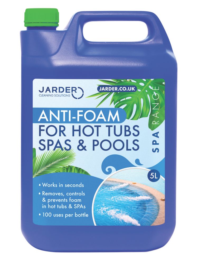 Jarder CL-AFHT-5L Anti Foam for Hot Tubs 5Ltr - Screwfix