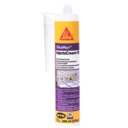 Sika SikaMur InjectoCream-100 Injectable Damp Proof Course 300ml - Screwfix