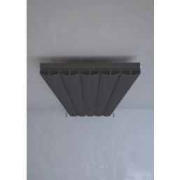 Kudox AluLite Arc 1800mm x 470mm 3994BTU Black Vertical Designer ...