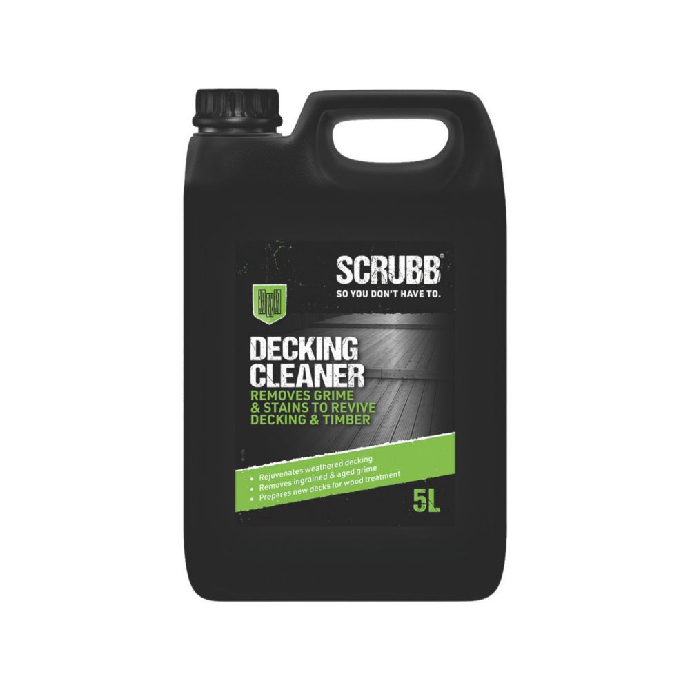 Scrubb Decking Cleaner 5Ltr - Screwfix