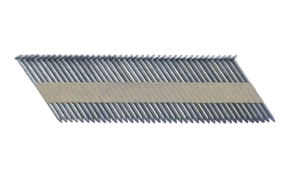 Easyfix Hot Dip Galvanised 34º Collated Nails Smooth Shank 3.1mm x 90mm ...