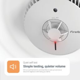 FireAngel FA6720-R Battery Standalone Kitchen Heat Alarm 10 Year - Screwfix