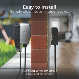 British General Storm IP66 13A 2-Gang DP Weatherproof Outdoor Switched ...