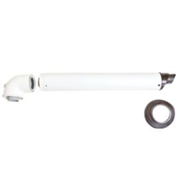 Ideal Heating 1m Horizontal Flue Terminal 60/100mm - Screwfix