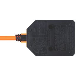 Masterplug 13A 1-Gang Unswitched Heavy Duty Extension Lead Orange 5m ...