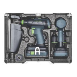 Festool 577245 18V 2 x 4.0Ah Li-Ion Airstream Li-High Power Brushless ...