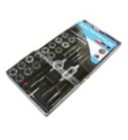 Essentials M3 M12 Metric Tap Die Set 20 Pieces Screwfix