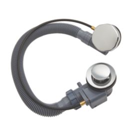 Highlife Bathrooms Pop-Up Bath Waste Chrome - Screwfix