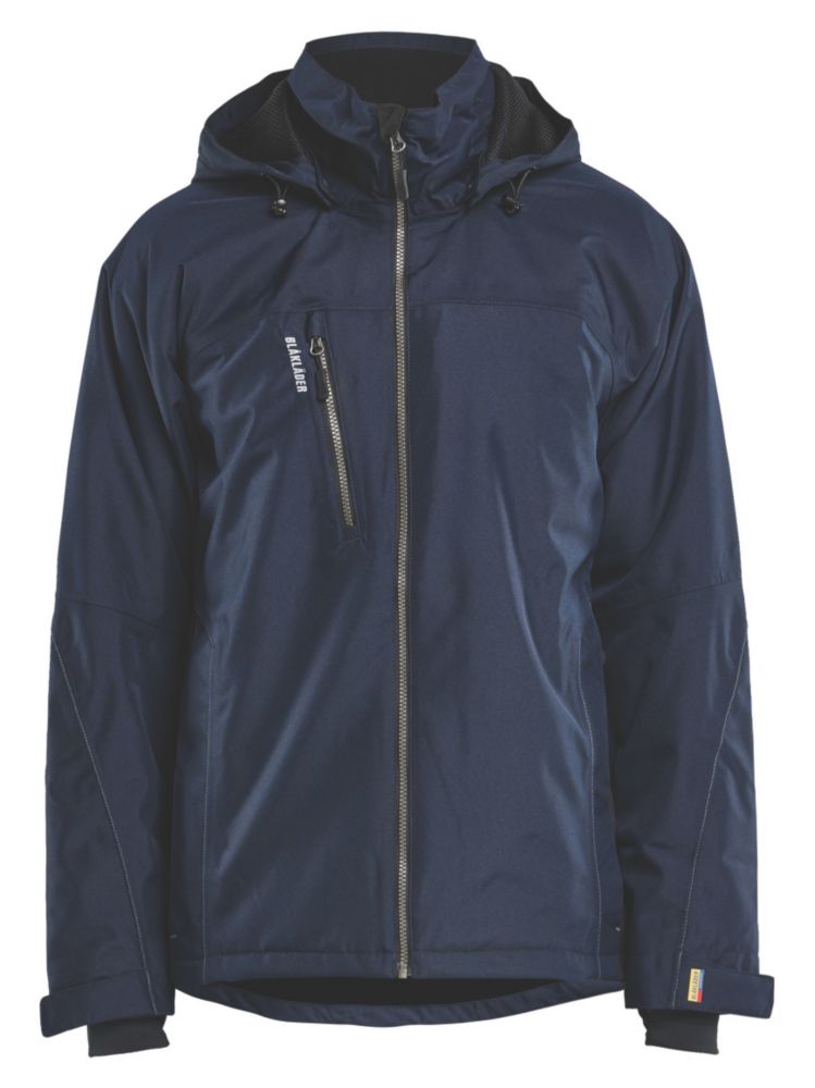Blaklader Work Jacket Dark Navy/Black X Small 34" Chest - Screwfix