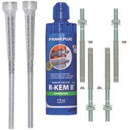 Rawlplug R-KEM11-175-KIT Styrene-Free Polyester Resin 175ml - Screwfix