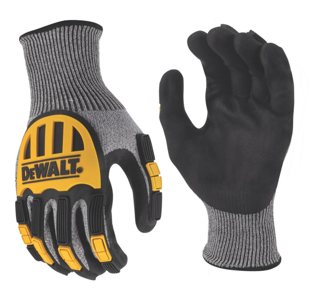 DEWALT Performance Mechanic Protection Gloves Yellow / Black Large ...