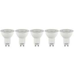Sylvania RefLED ES50 V6 830 SL5 GU10 LED Light Bulb 610lm 7W 5 Pack - Screwfix