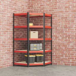 RB Boss Fastlok UDL/PC 5-Tier Metal Garage Shelving Unit 560mm x 1000mm ...