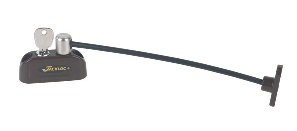 Jackloc The Pro 5 Window Restrictor Brown 200mm - Screwfix
