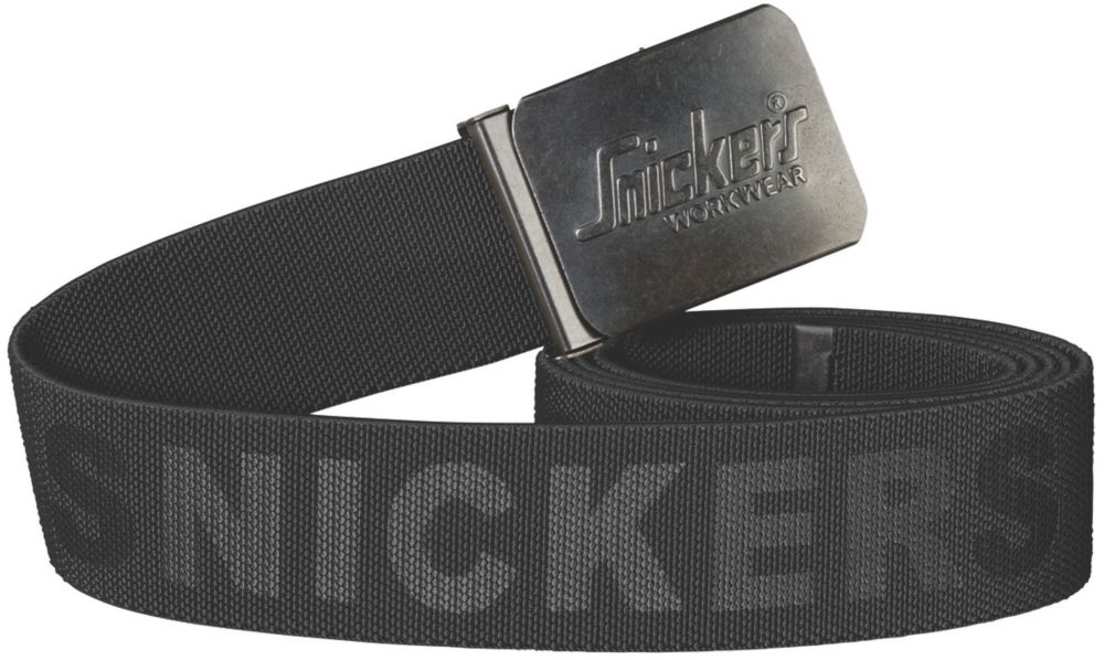 Snickers 9025 Elasticated Belt Black 28-48" - Screwfix