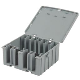 Wago 41A Junction Box 55 x 126 x 115mm Grey - Screwfix