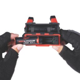 Milwaukee L4 NL400-301 Rechargeable LED Neck Light Red/Black 400lm ...
