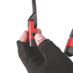 Milwaukee L4 NL400-301 Rechargeable LED Neck Light Red/Black 400lm ...